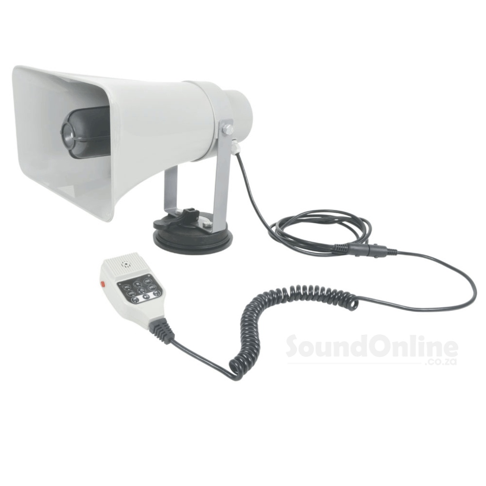 PAM099 Vehicle megaphone Loudhailer on suction cup